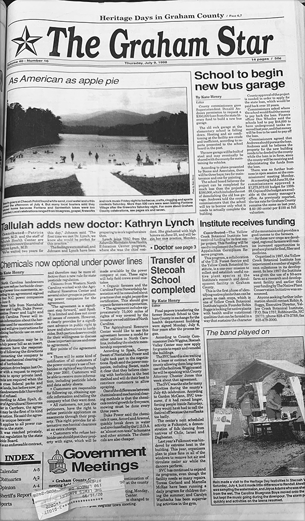 This Week in Local History: July 13, 2023 | The Graham Star ...